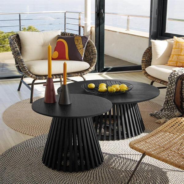 Karayal Solid Wood End Table — IKIRU