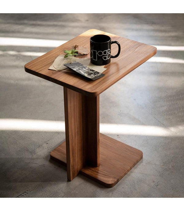 Rome Sheesham Wood Side Table – Sleek Design Wooden Side Table | Corner Table for Living Room ...