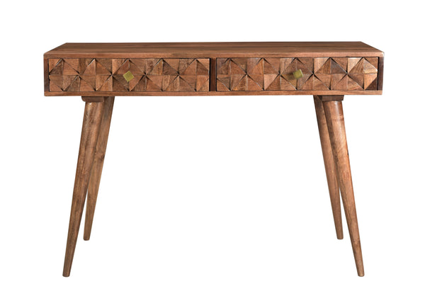 Copley Solid Mango Wood Study Table with Drawers | Wooden Study Table for Students | Office ...