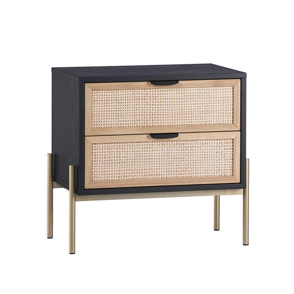 Rattan Bed Side Table — IKIRU