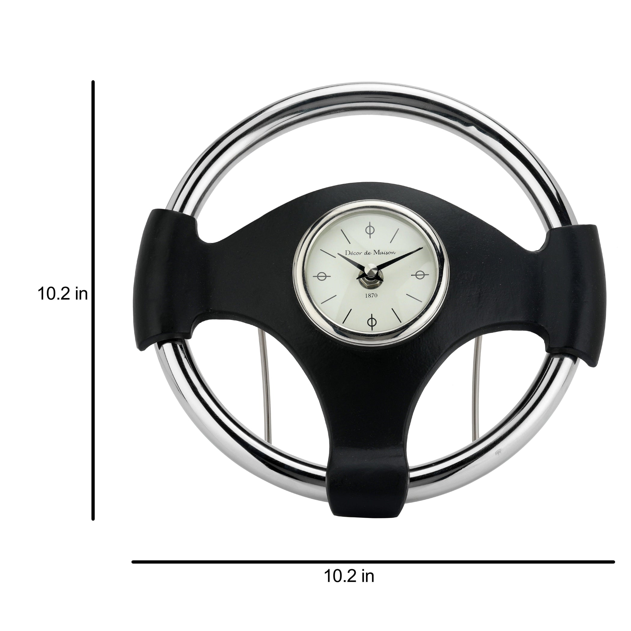 Wheel Steel Clock | Premium & Luxury Wheel Clock | steering wheel clock ...