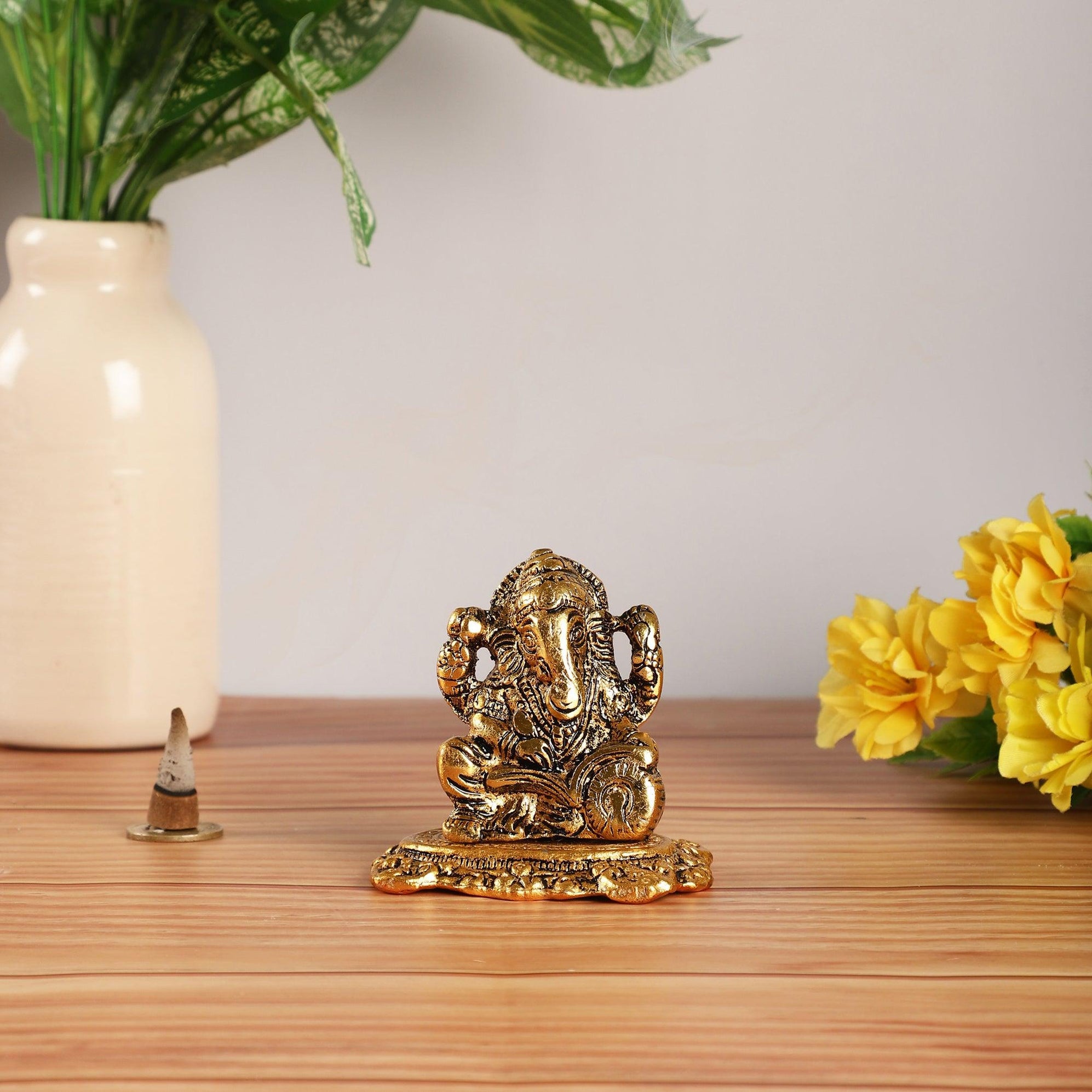 Lord Ganesh Writing Statue - IKIRU