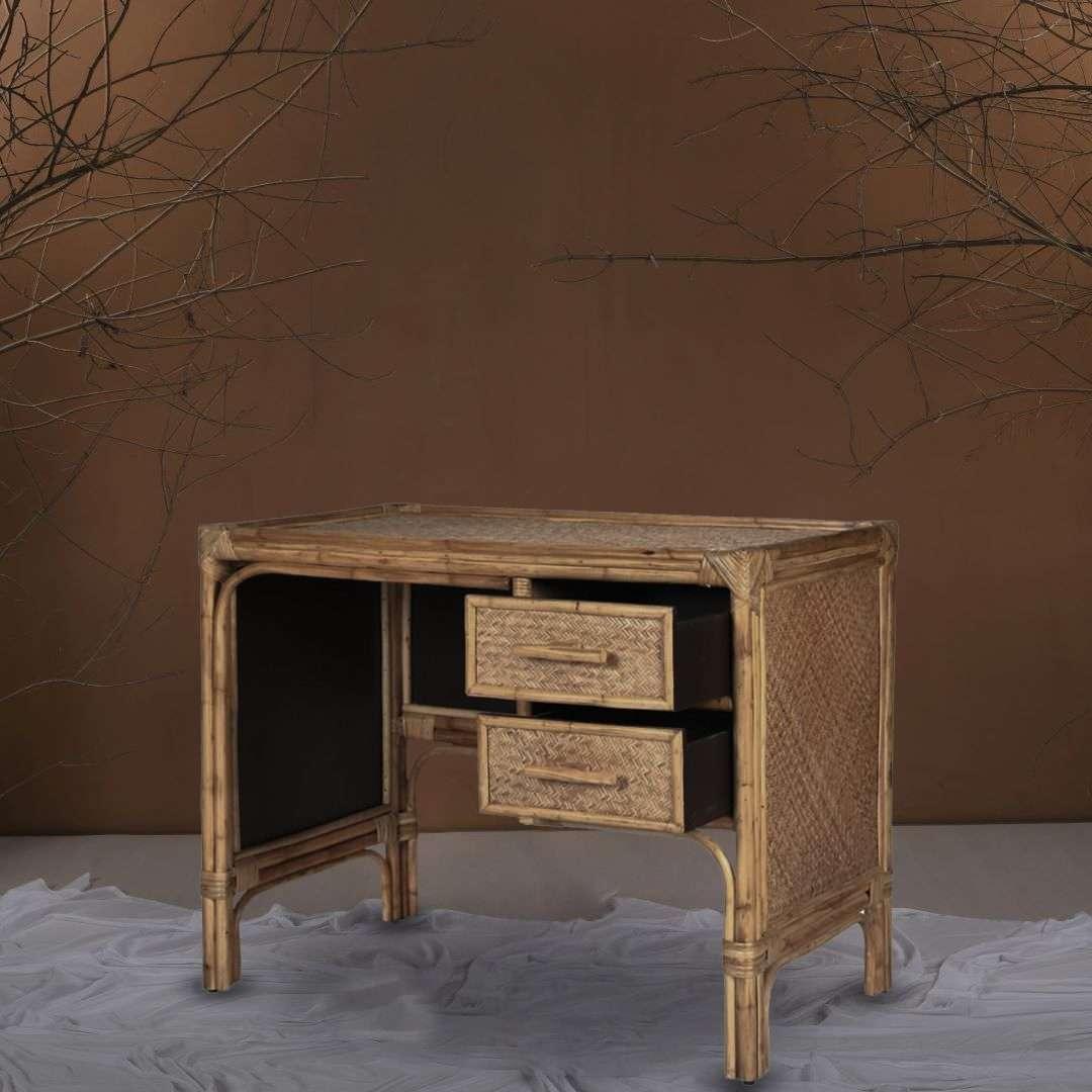 Bamboo Work Desk | Elegant & Modern Tables By Opaque Studio — IKIRU