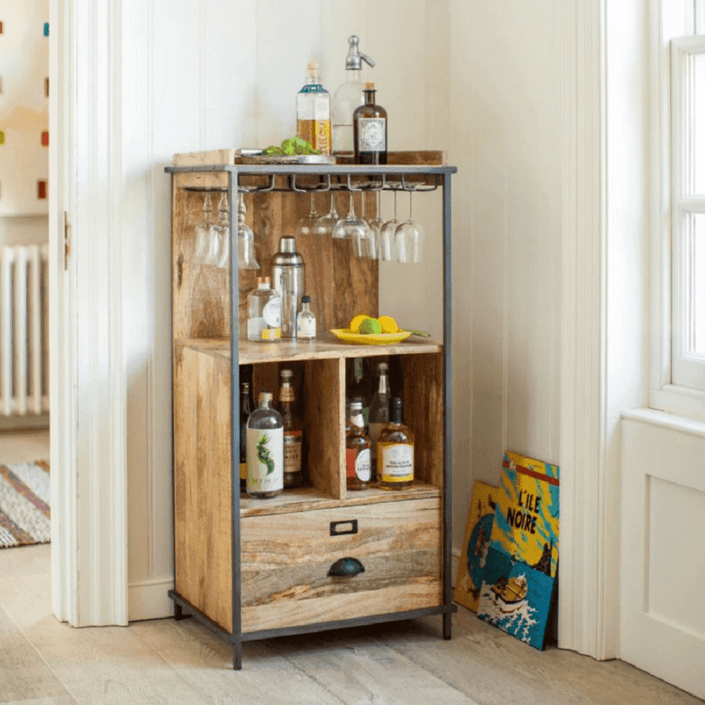 Buy Bar Cabinet, Mini Bar for Home & Cabinet for Home Bar - Up to 30% ...