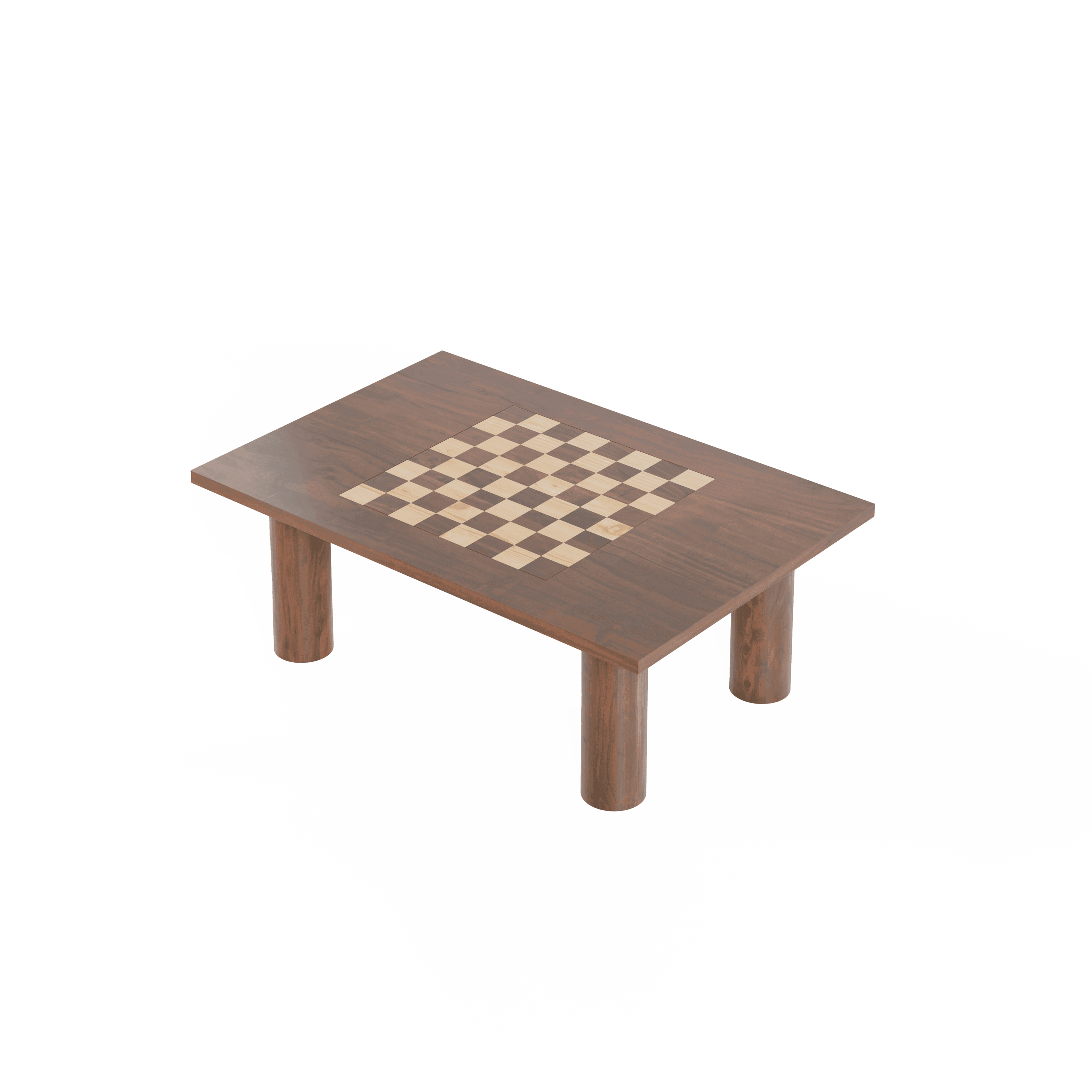 Chess Coffee Table for Living Room | Wooden Sofa Side Table - IKIRU