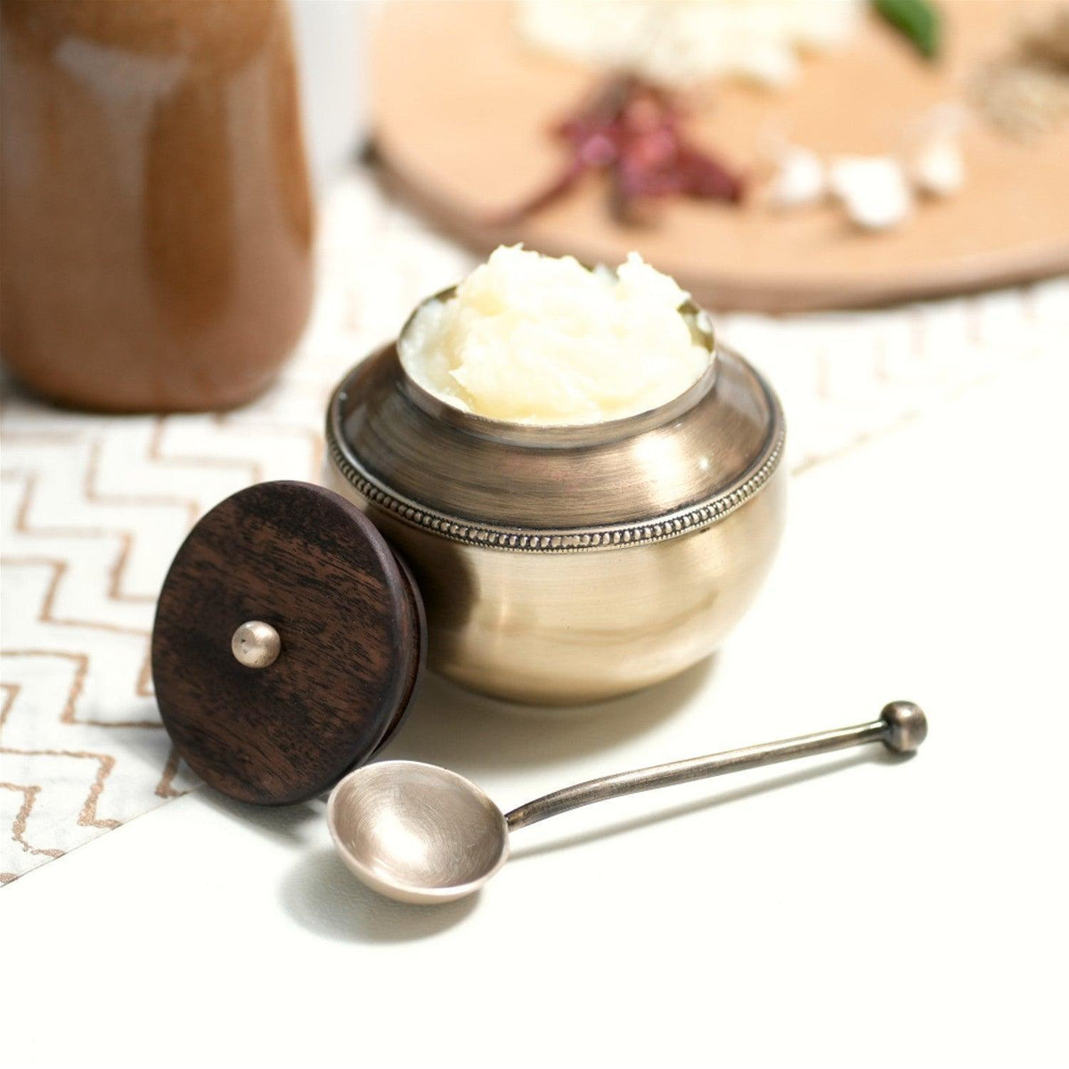 Shop Barmer Ghee Container With Deep Spoon | Ghee Handi - Kitchen ...
