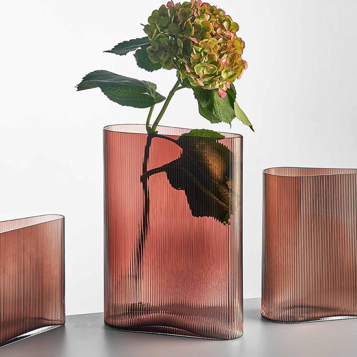 Shop Decorative Crystal Glass Vase | Flower Pots For Table & Party ...