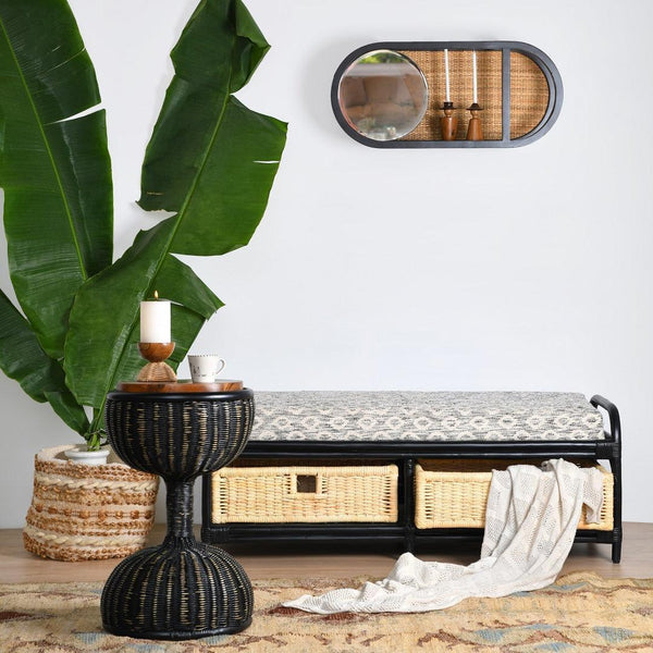 Spink Bamboo Storage Bench | Stylish Bamboo Benches By Opaque Studio ...