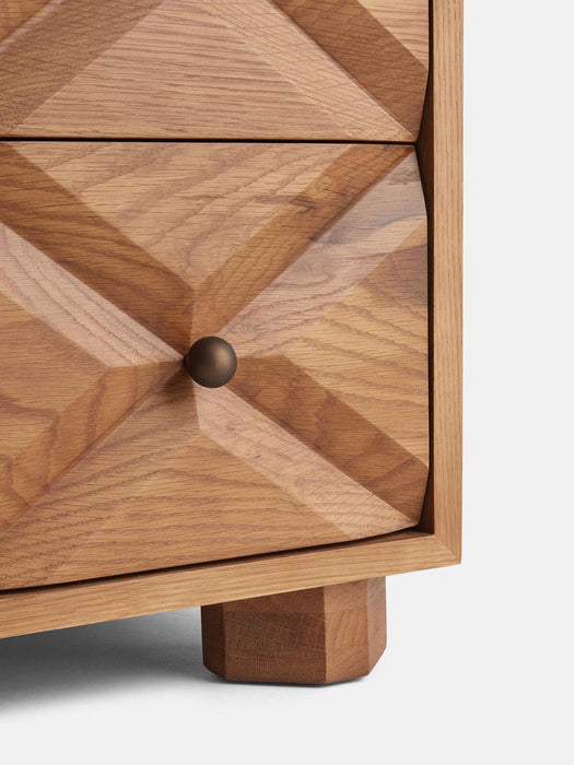 Diamond Chest Of Drawer | Mango Wood — IKIRU